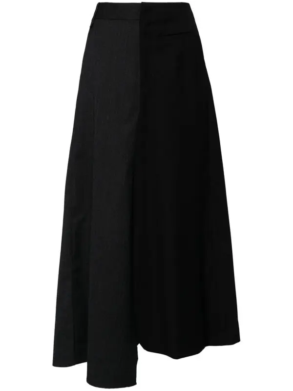 JNBY Spliced A-line Skirt - Black