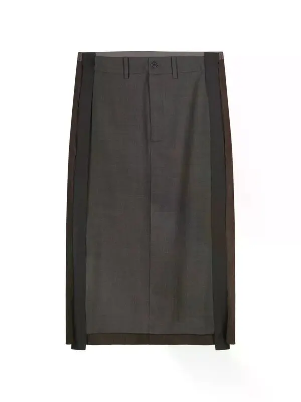 JNBY Deconstructed Midi Skirt - Grey
