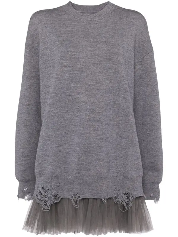 JNBY Long-sleeved Sweater Dress