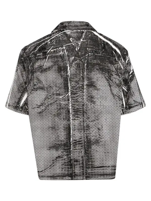 CROQUIS Graphic-print Short Sleeves Shirt