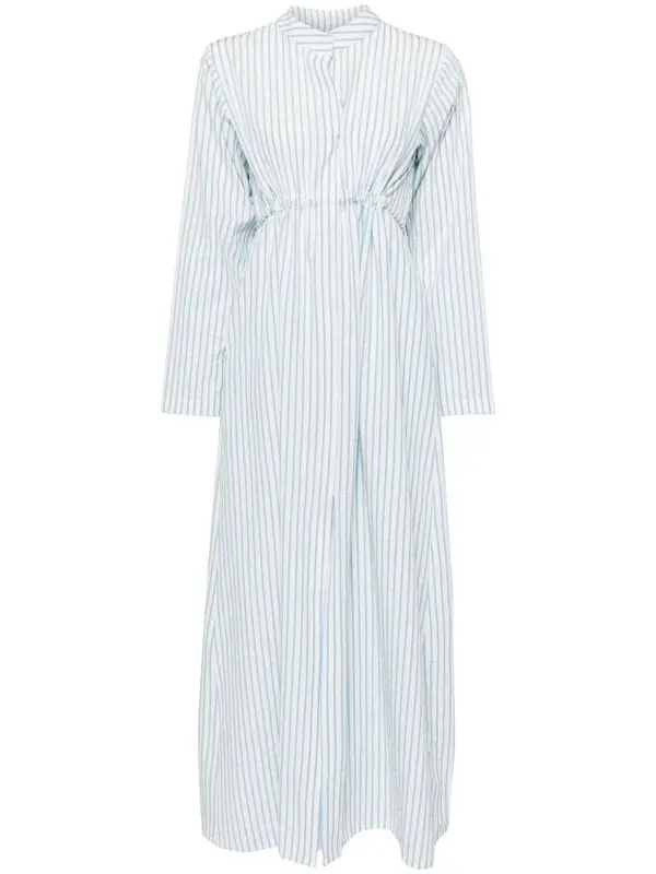 BAMBAH Striped Tie String Kaftan