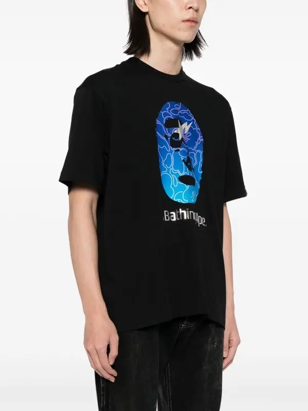 A BATHING APE Logo Print T-shirt