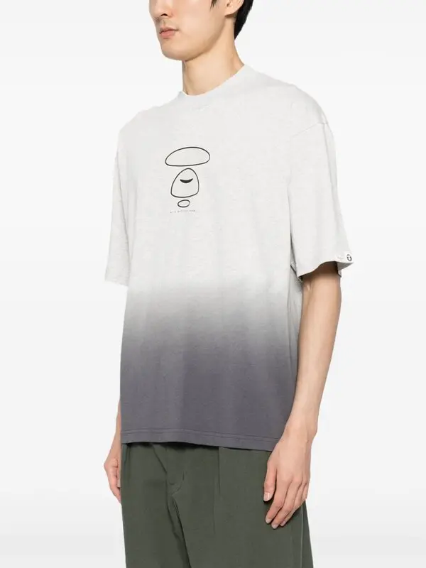 AAPE BY *A BATHING APE Moonface-print T-shirt