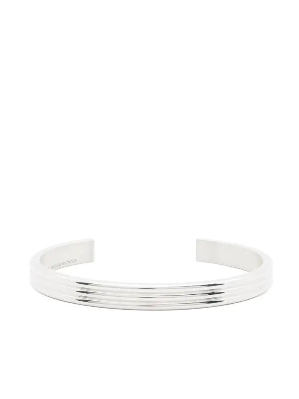 Le Gramme Godron Bracelet - Silver