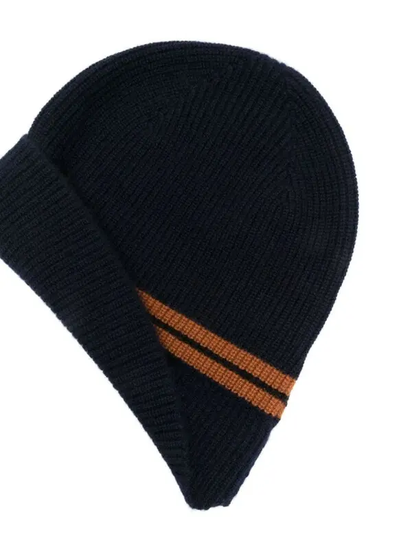 Zegna Cashmere Beanie - Blue