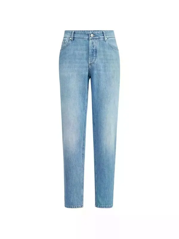 Brunello Cucinelli Straight-leg Jeans - Blue