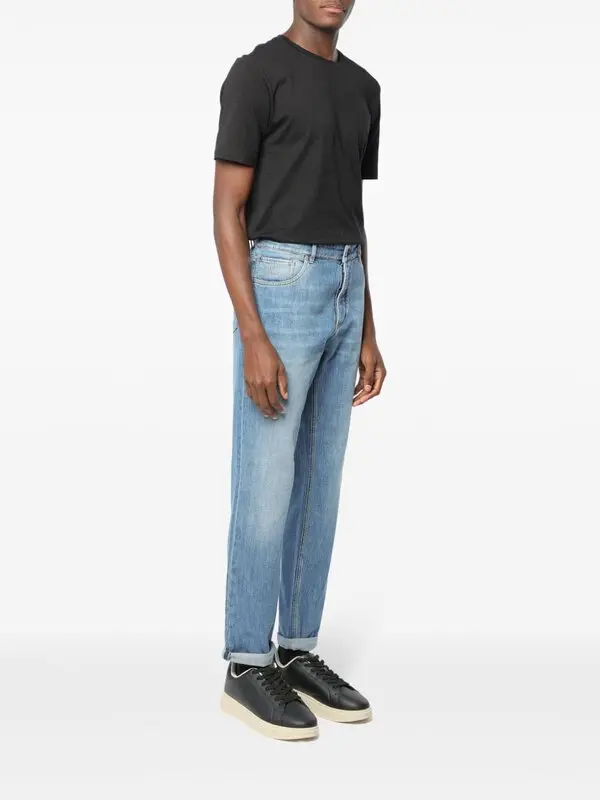 Brunello Cucinelli Straight-leg Jeans - Blue