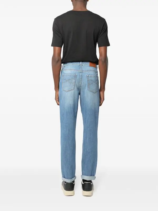 Brunello Cucinelli Straight-leg Jeans - Blue