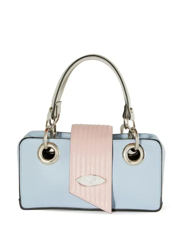 Buy Emilio Pucci Crush Shoulder Bag - Blue At 29% Off | Editorialist