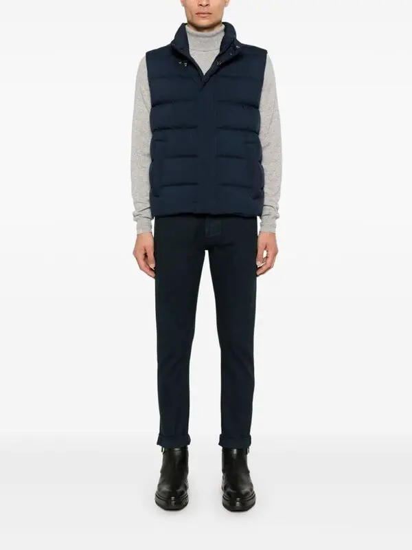FAY Gancini-buckle Gilet