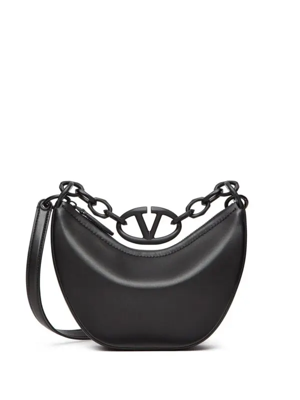 Valentino Garavani Mini Vlogo Moon Bag