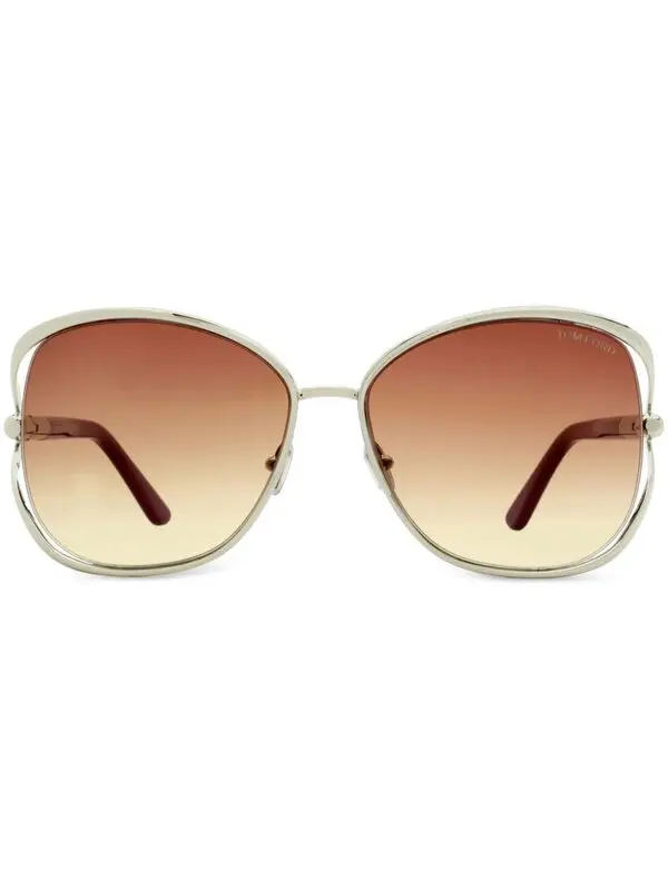 TOM FORD Marta Sunglasses - Gold