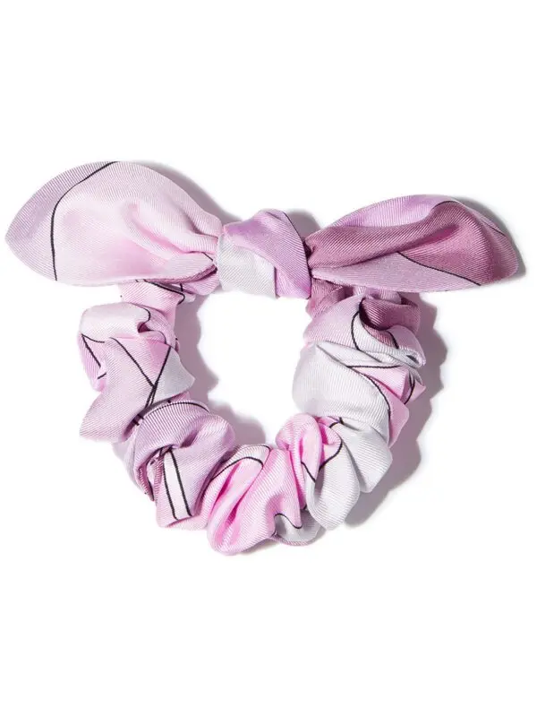 Emilio Pucci Iride-print Hair Tie - Pink