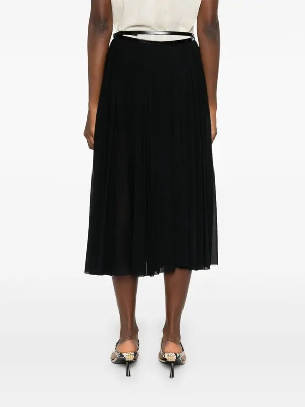 Philosophy Di Lorenzo Serafini Belted Midi Skirt