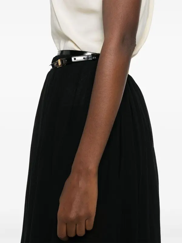 Philosophy Di Lorenzo Serafini Belted Midi Skirt
