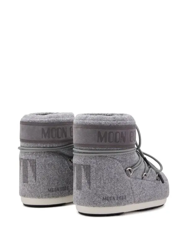 Moon Boot Icon Logo-print Boots - Grey