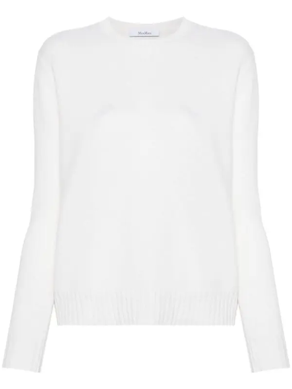 Max Mara Viglio Sweater - White