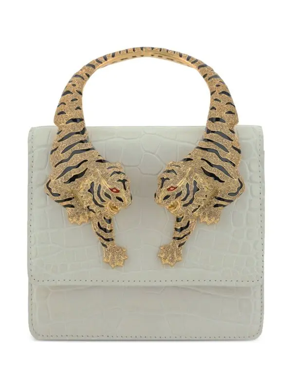 Roberto Cavalli Roar Handbag - White
