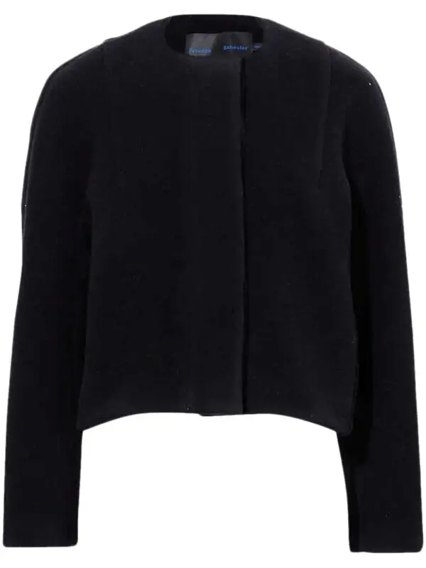Proenza Schouler Mona Cropped Jacket - Black