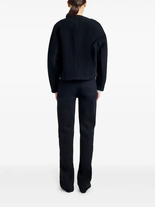Proenza Schouler Mona Cropped Jacket - Black