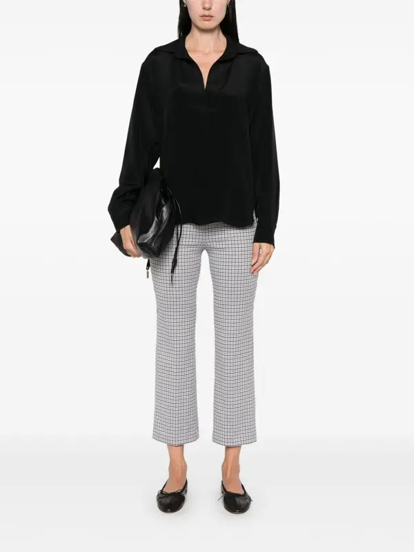 Theory Houndstooth Trousers