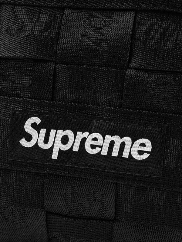 Supreme Woven Utility Bag - Black | Editorialist