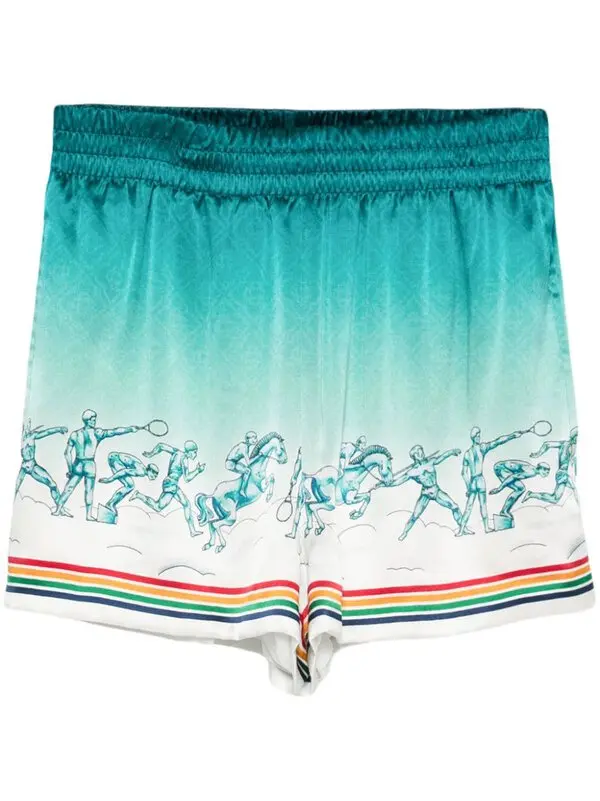 Casablanca La Deesse Du Stade Shorts
