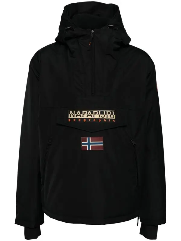 NAPAPIJRI Logo Patch Jacket