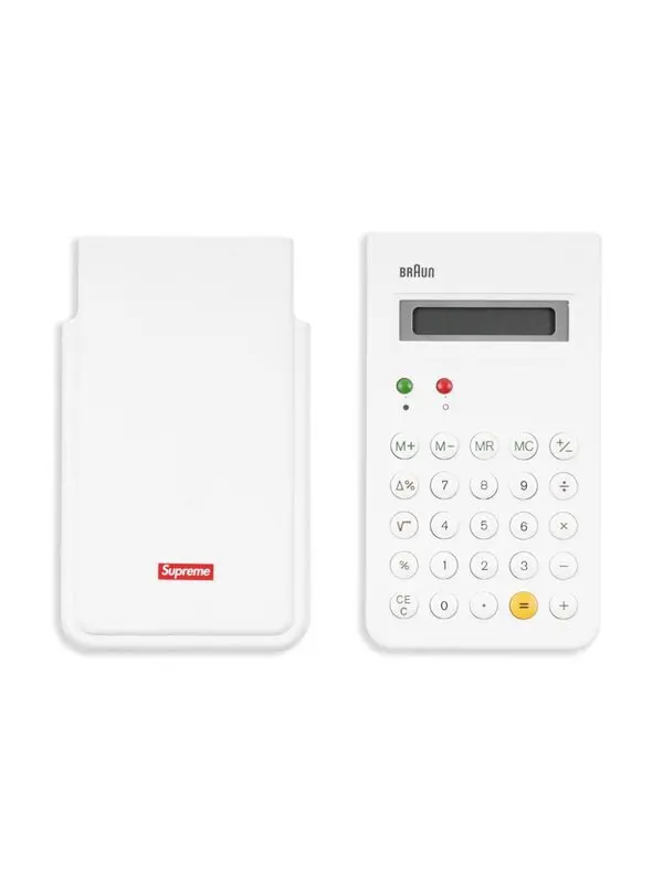 Supreme X Braun Et66 Calculator - White | Editorialist