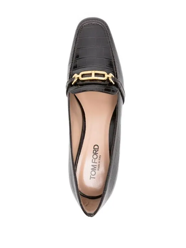 TOM FORD Whitney Loafers - Brown