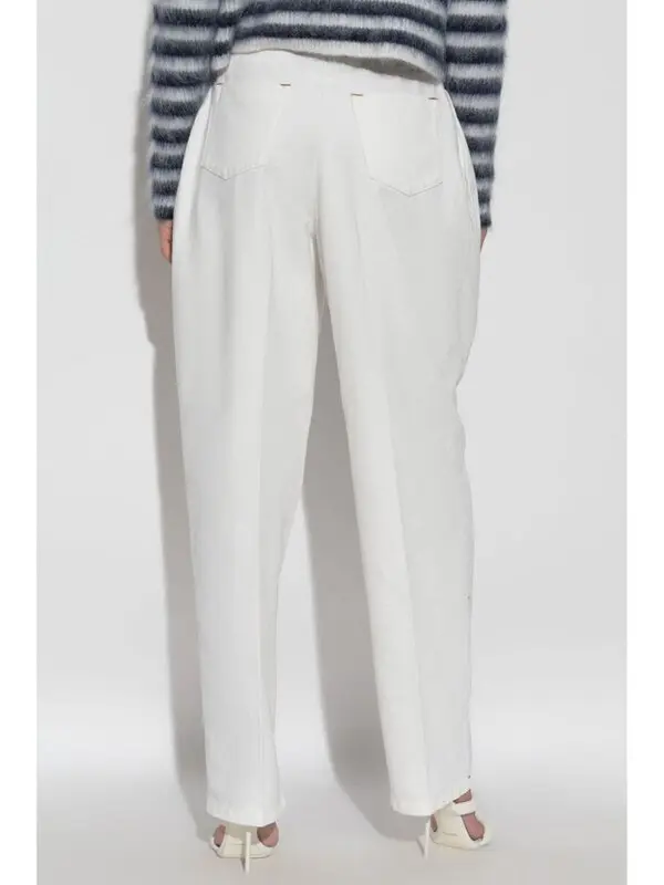 Jacquemus Le De-nîmes Curzio Trousers - White