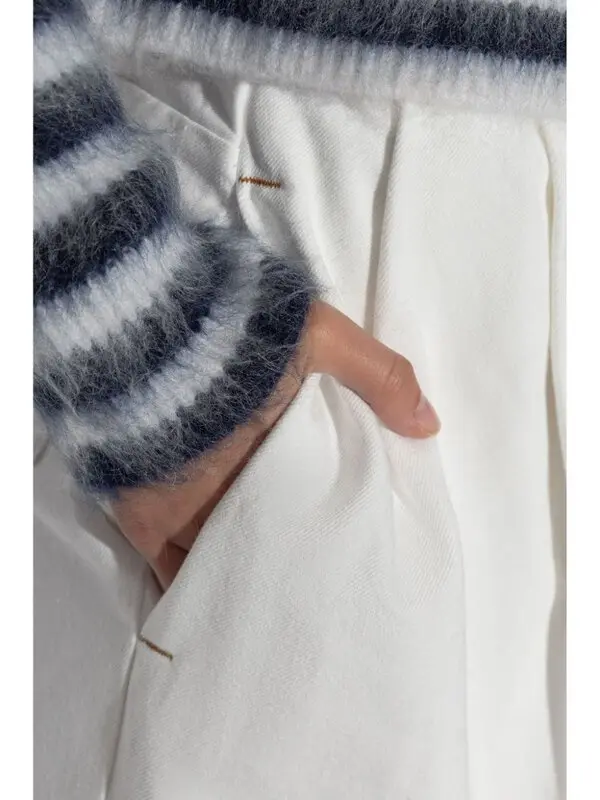 Jacquemus Le De-nîmes Curzio Trousers - White