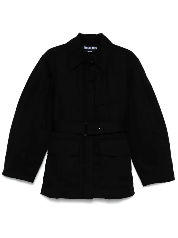 Jacquemus Raglan-sleeve Jacket - Black