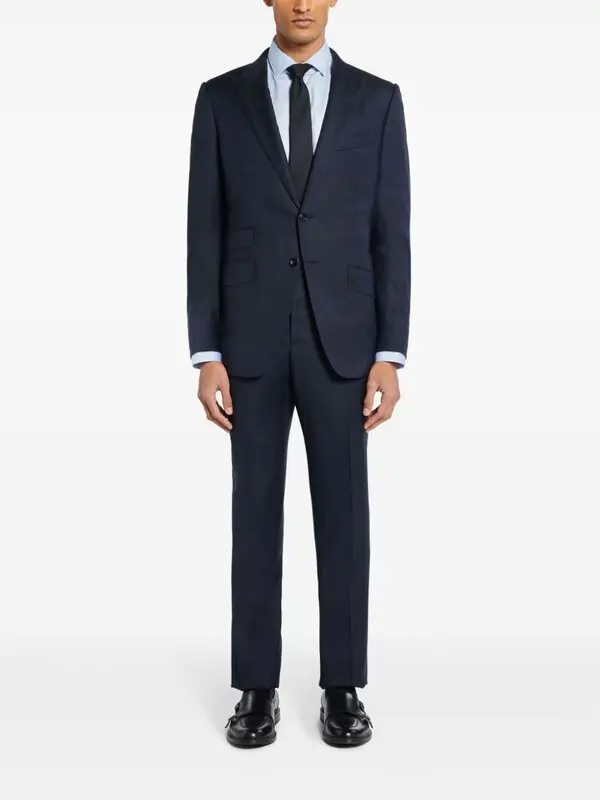 TOM FORD Virgin Wool Suit - Blue