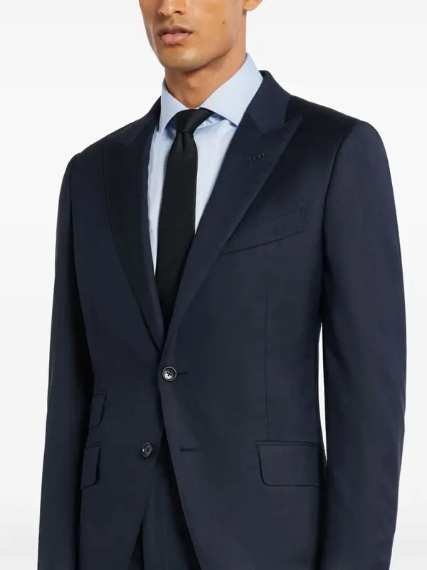 TOM FORD Virgin Wool Suit - Blue