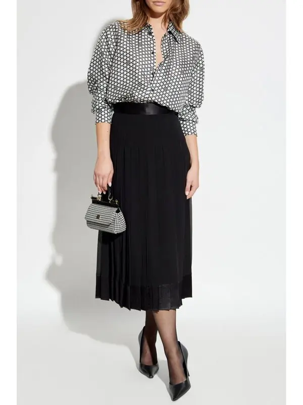 Dolce & Gabbana Pleated Mid-length Skirt
