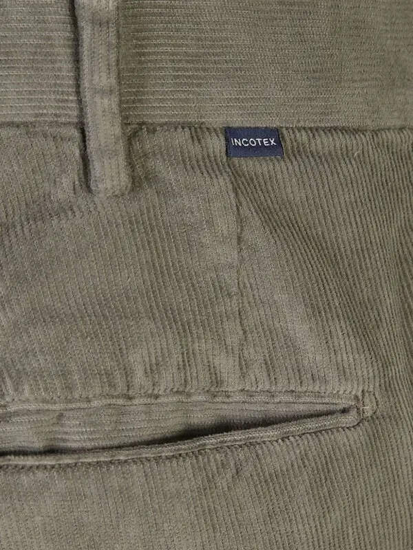 Incotex Corduroy Trousers - Green