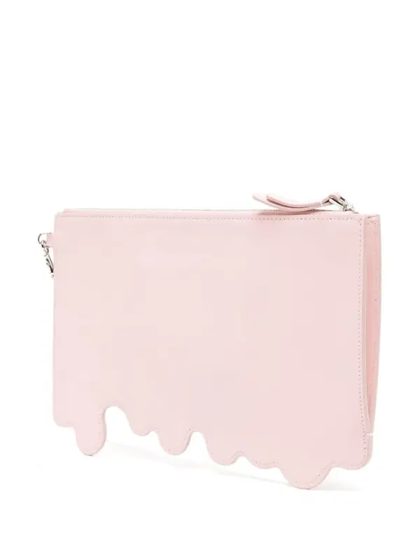 Fiorucci Melted Leather Clutch