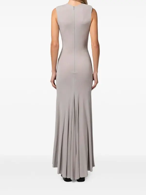 Elisabetta Franchi Jersey Flared Midi Dress