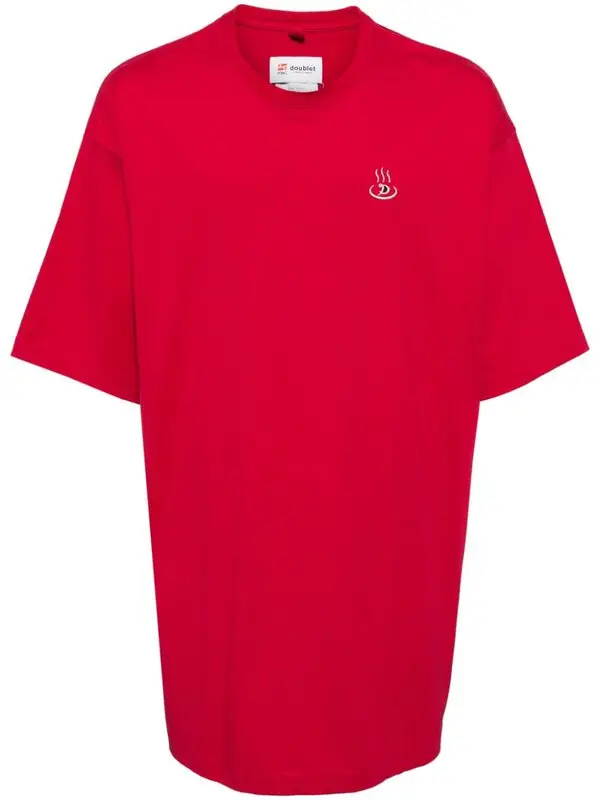 DOUBLET Onsen Noren Cotton T-shirt