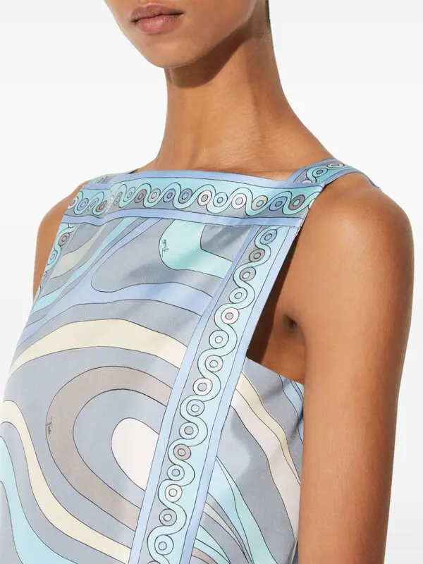 Emilio Pucci Marmo-print Dress