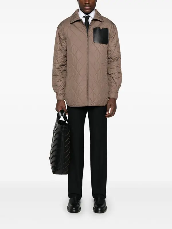Valentino Garavani Diamond-quilted Jacket