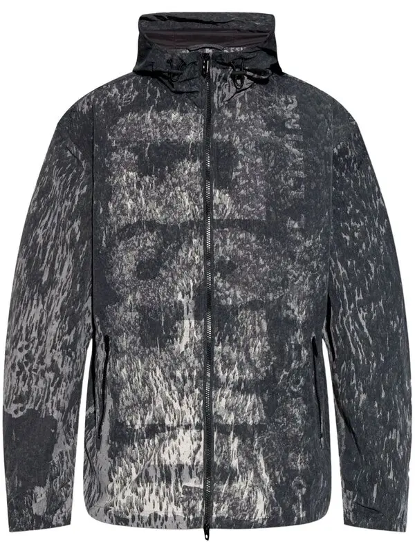 DIESEL® J-brick Hooded Jacket