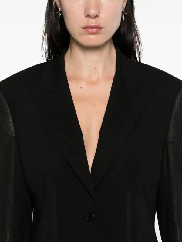 Blumarine Wool Single-breasted Blazer