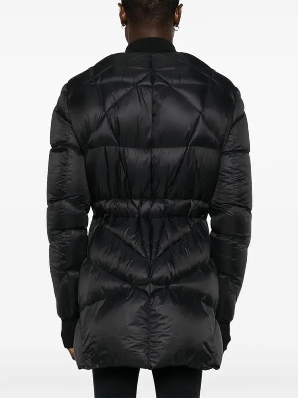 Rick Owens Flight Liner Down Coat - Black