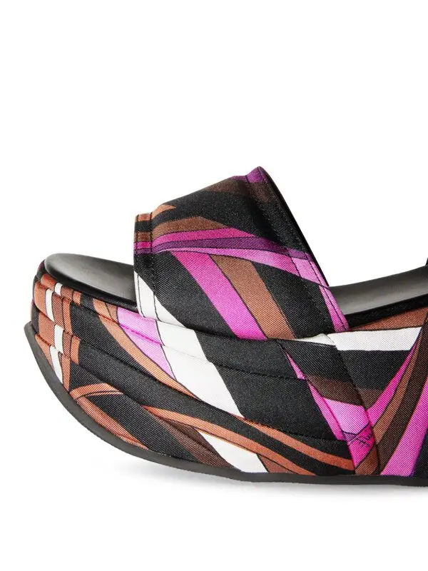 Emilio Pucci Ami Platform Sandals - Pink