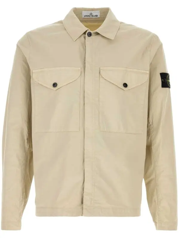 Stone Island Stretch-twill Shirt Jacket