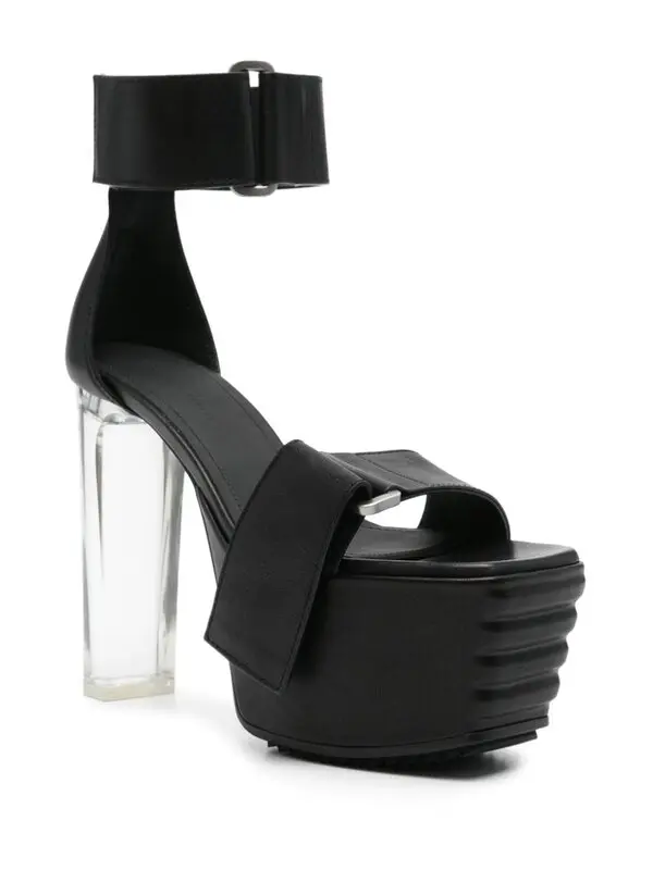 Rick Owens 125mm Banana Sandals - Black