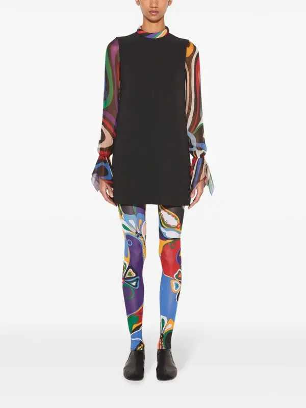 Emilio Pucci Marmo-print Mini Dress