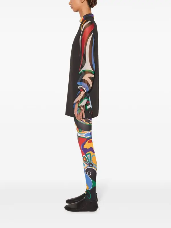 Emilio Pucci Marmo-print Mini Dress